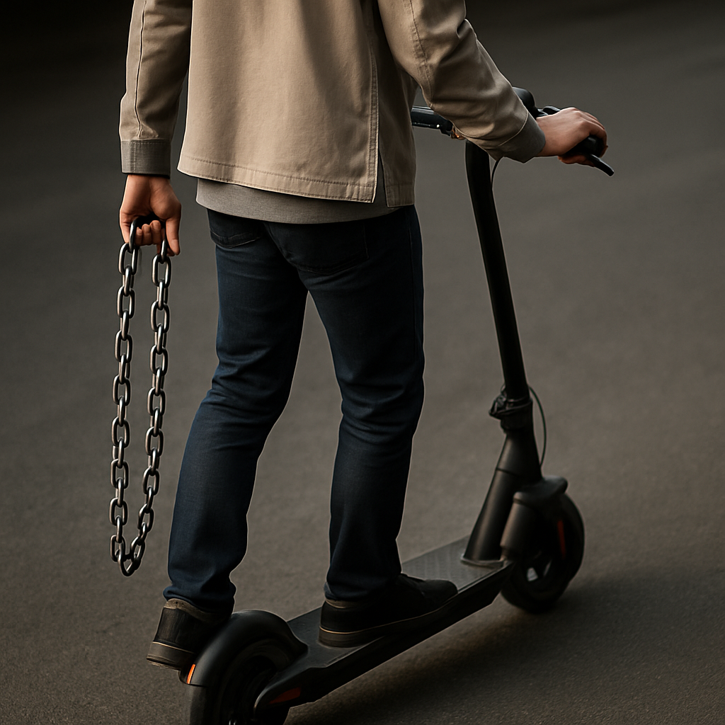 E-Scooter-Fahrer fuhr durch Wien und schlug mit Eisenkette auf ...