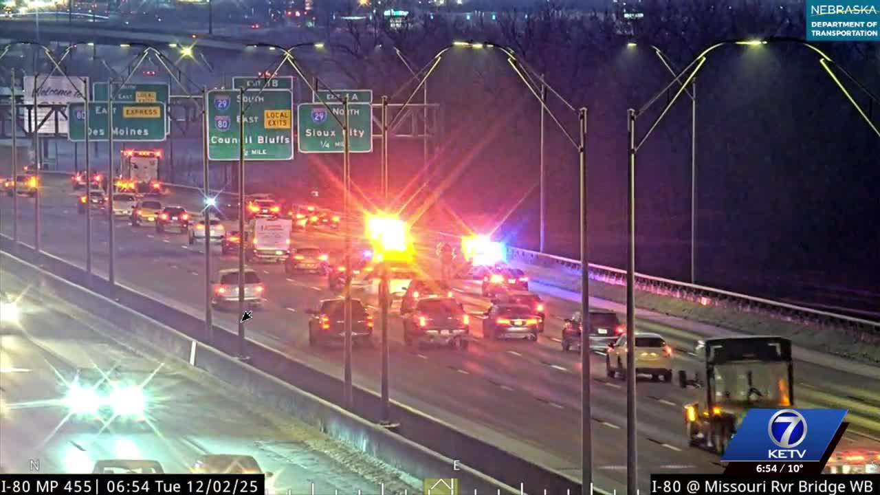 Multiple interstate crashes impacting morning drive