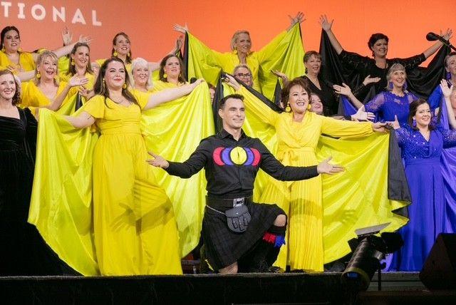 Edinburgh’s Forth Valley Chorus Hits A High Note.