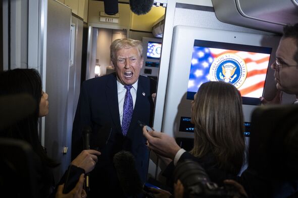 Trump fires off 160 Truth Social posts in late-night media blitz