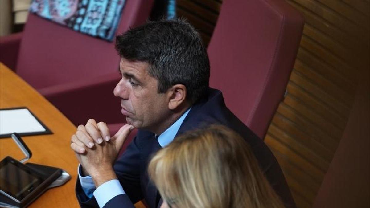 El portavoz del PP en las Cortes niega «trato de favor» a Mazón por su ...