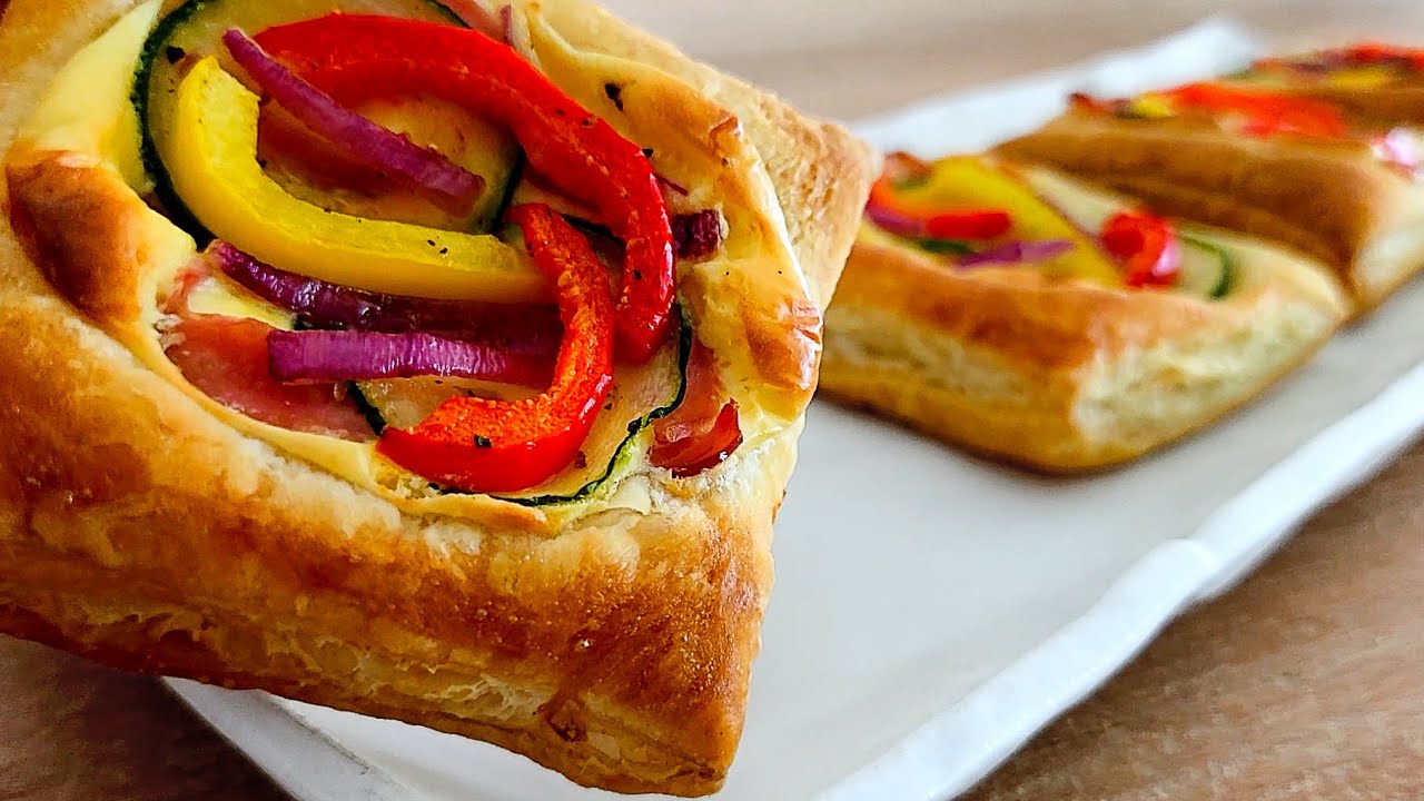 Better than sweet: These savory puff pastry danishes are breakfast ...