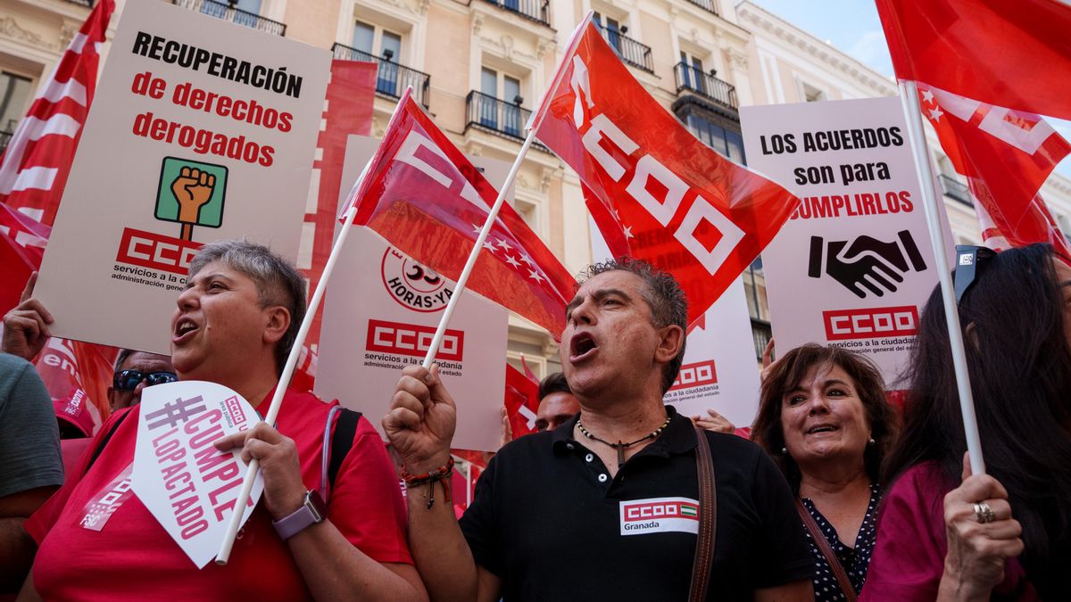 CCOO se suma al acuerdo para la subida de sueldo de los funcionarios