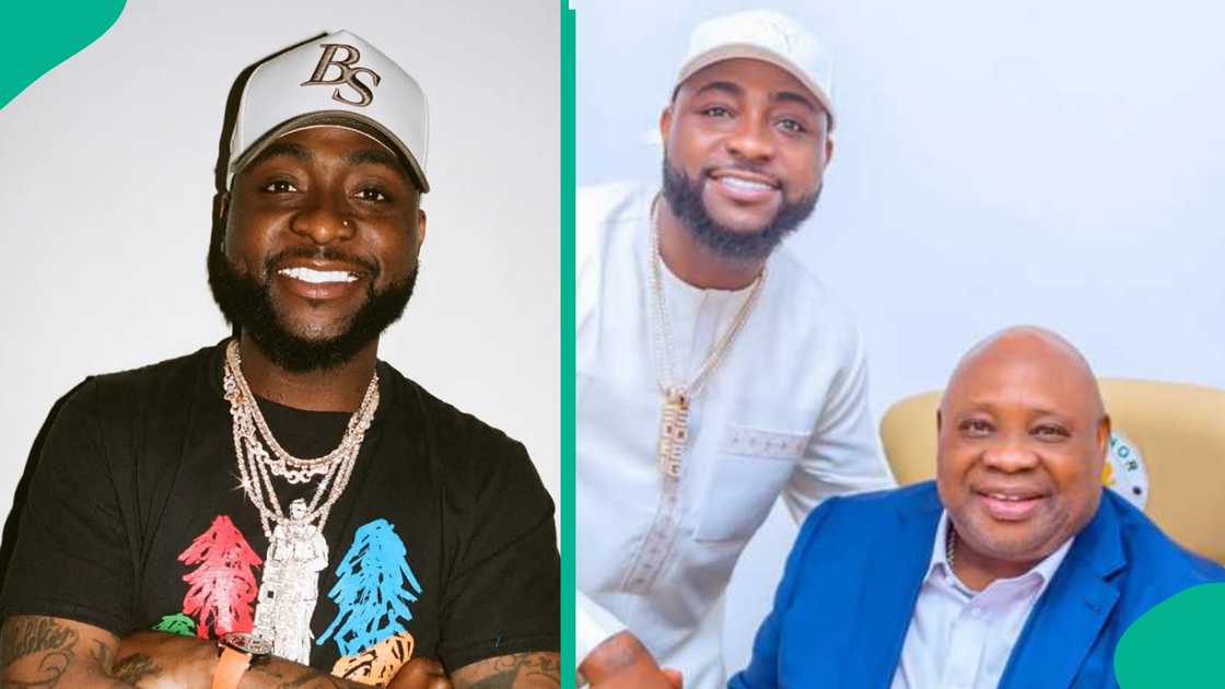"Is he really partyless?" Davido breaks silence as his uncle Gov ...