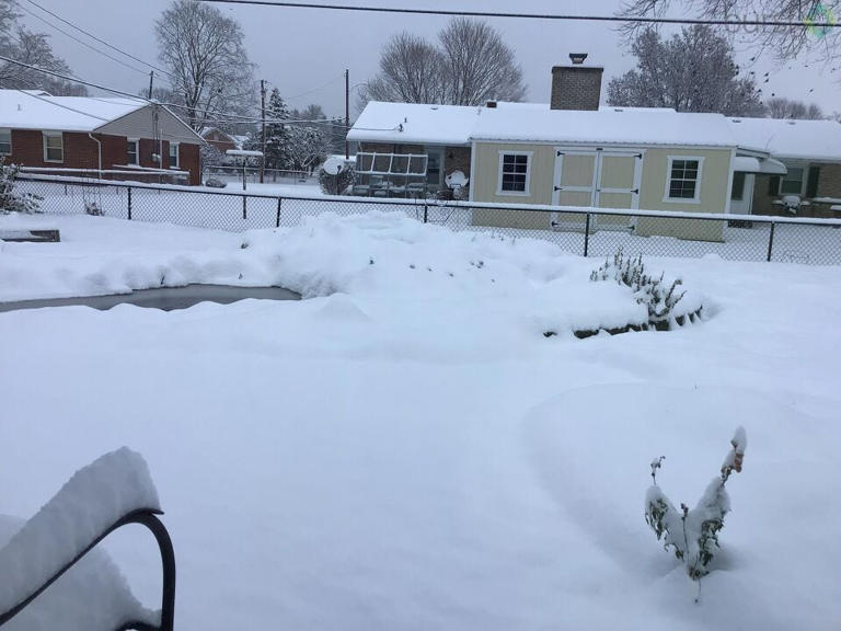 Snow tapers off, cold; chance of more snow showers later this week