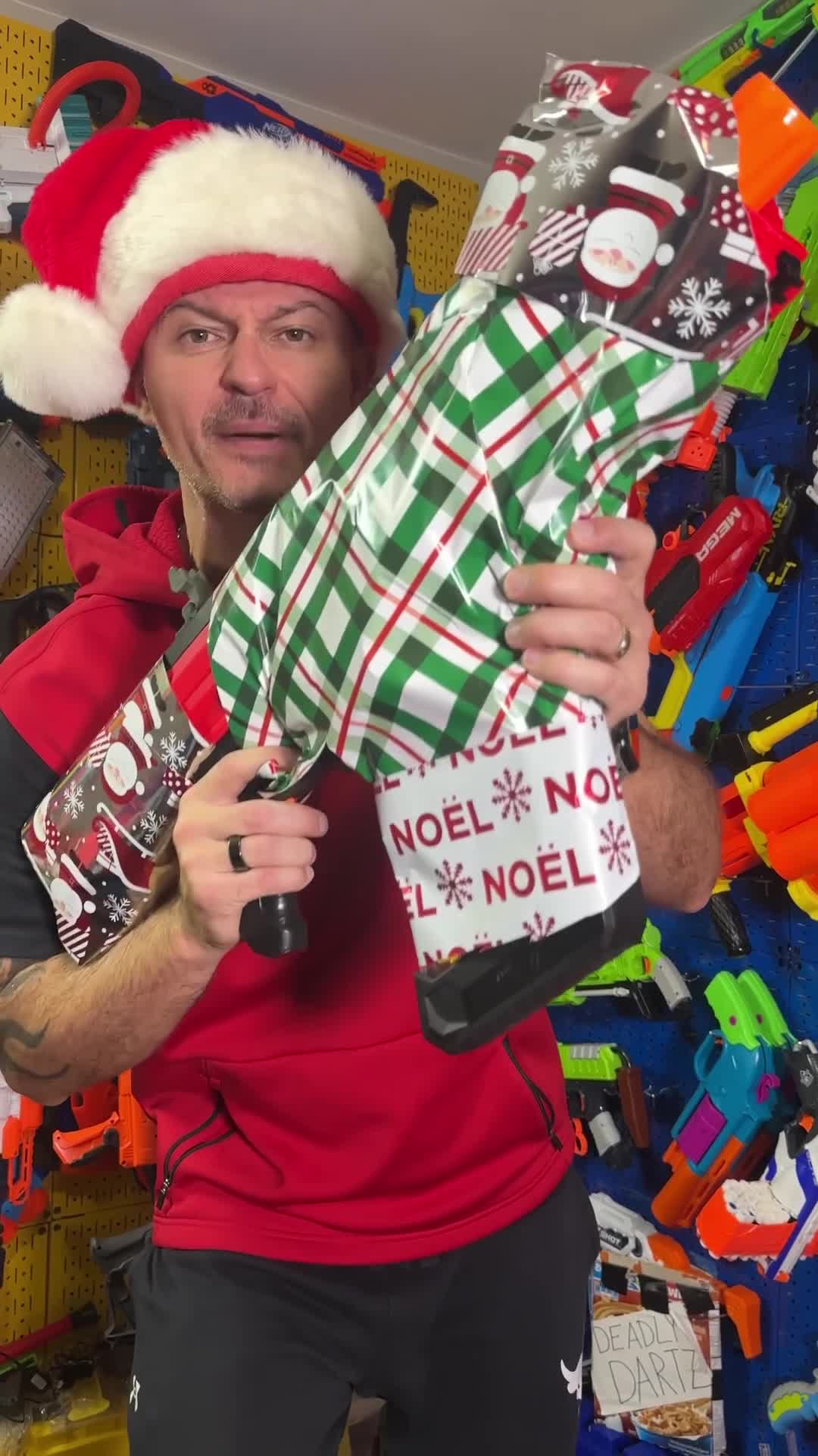 Nerf wrapper blaster!