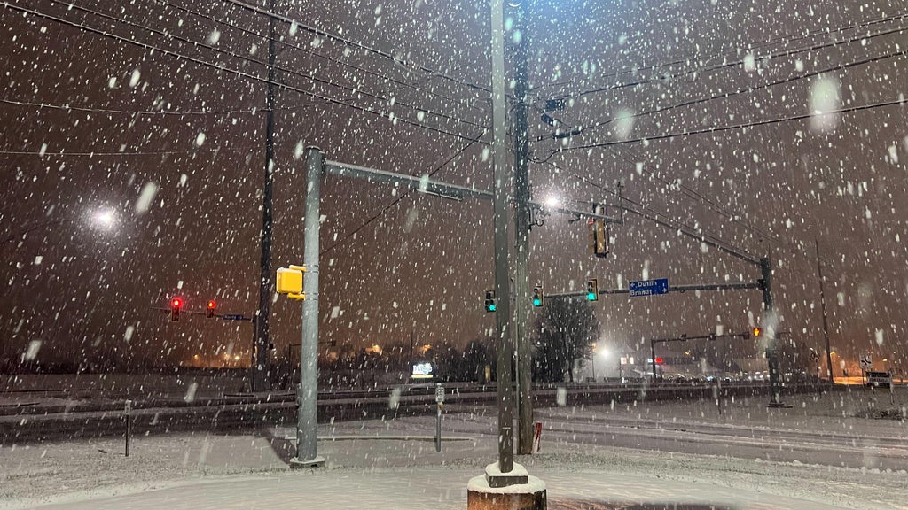Winter storm system brings heavy snowfall to the Pittsburgh region