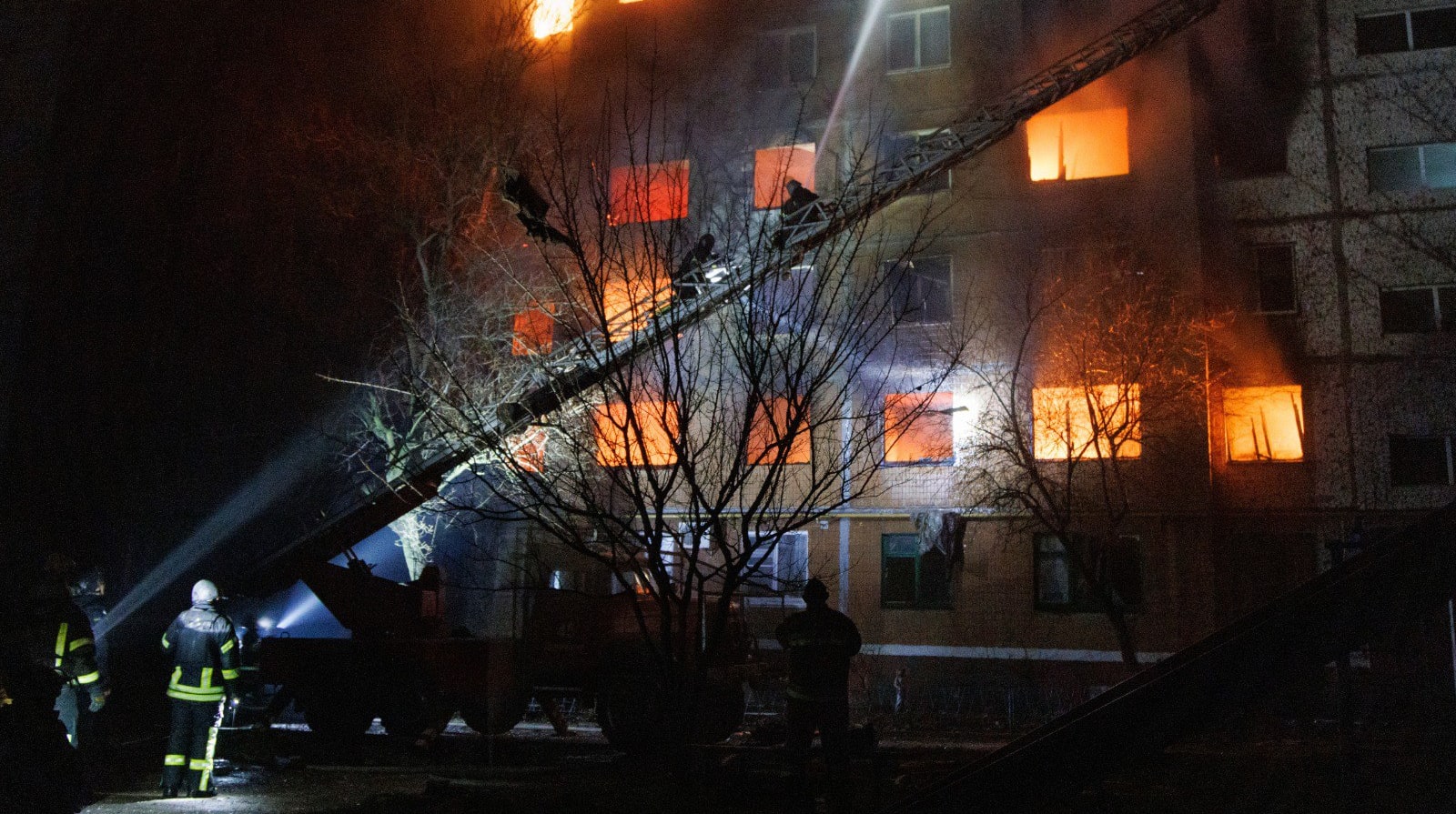 Russian drone strikes apartment building in Kramatorsk, 1 killed