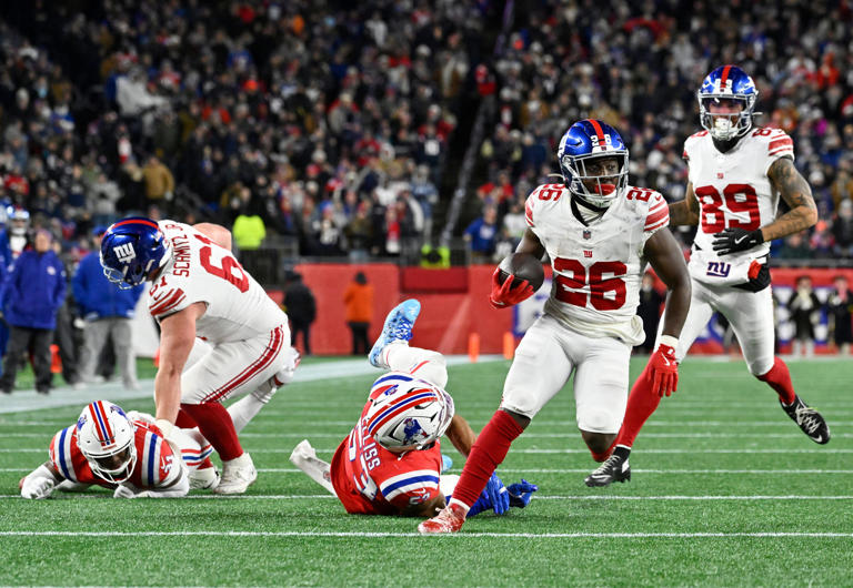 New York Giants vs. Patriots Player of the Game: Devin Singletary