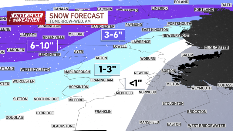Winter storm set to blast New England, snowfall totals rising: Watch ...