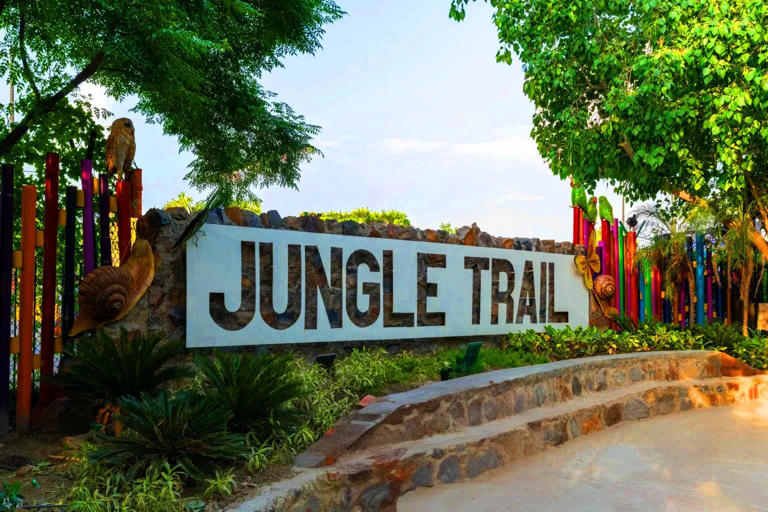 Jungle Trail Noida: Where Scrap Turns into Wild Sculptures