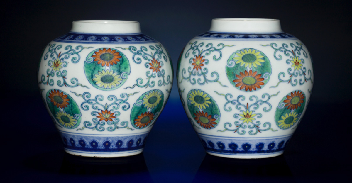 A pair of jars bought at a thrift store for $25 turned out to be ...