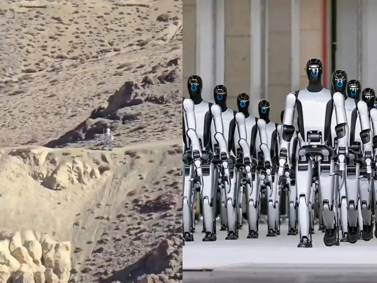Viral video claims a Chinese ‘spy robot’ patrolling near India border ...