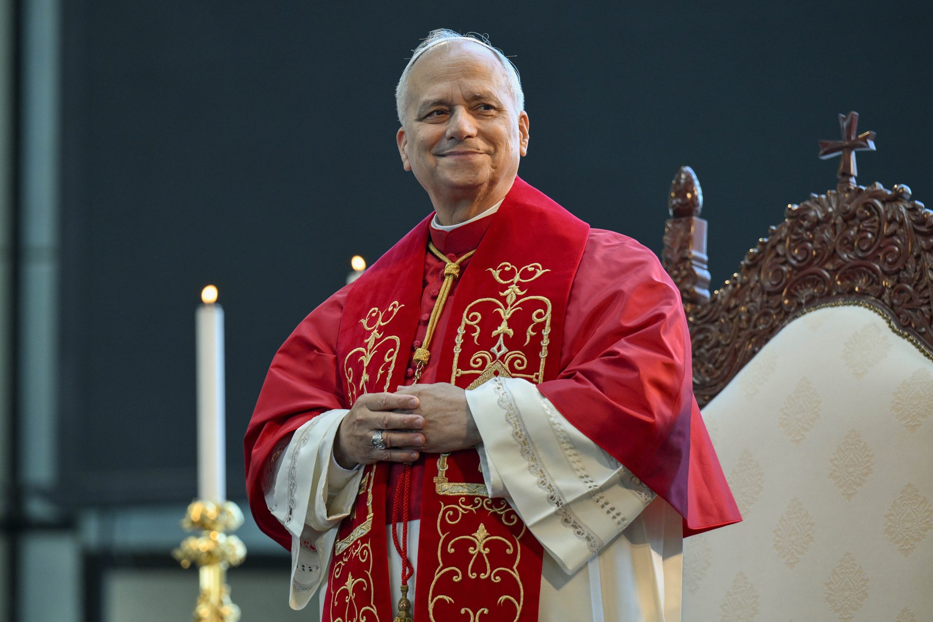 In pictures: Pope Leo XIV’s landmark trip from Turkey to Lebanon