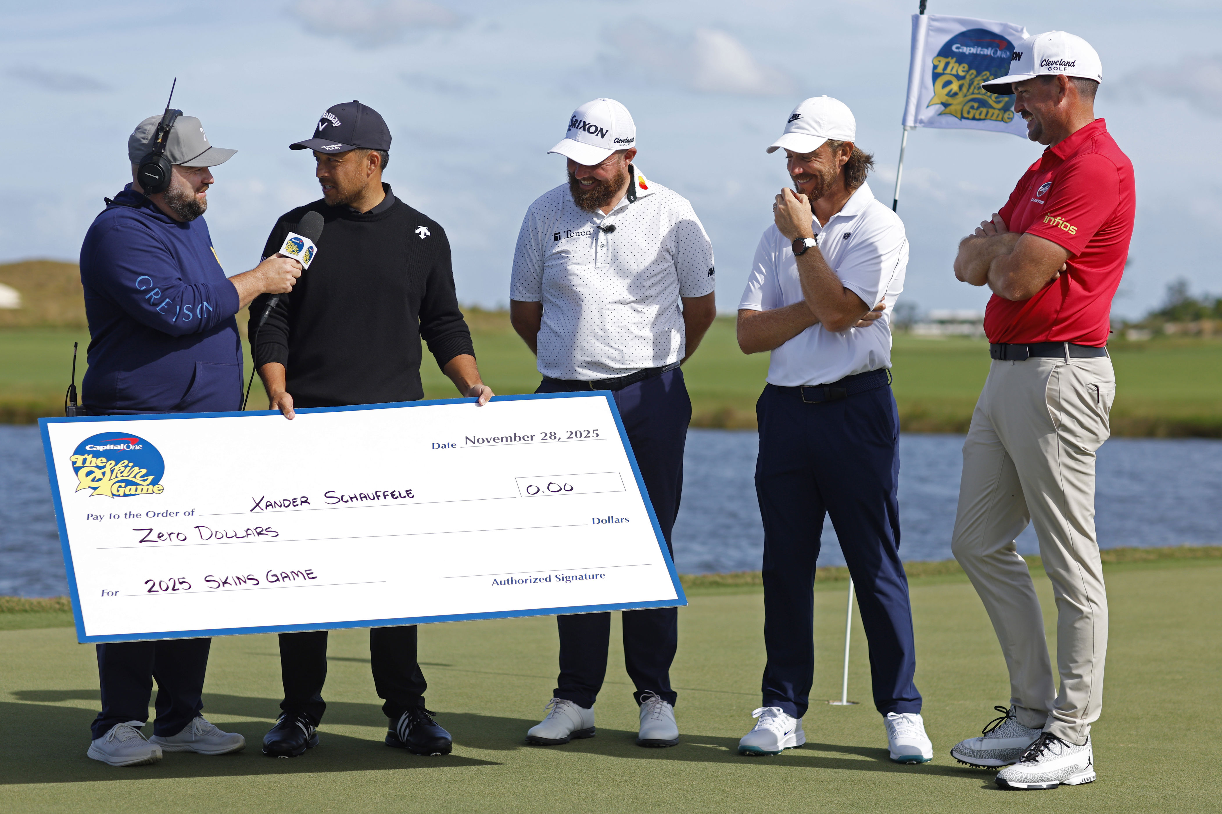 Skins Game – Bradley Wins Big While Schauffele Loses It All
