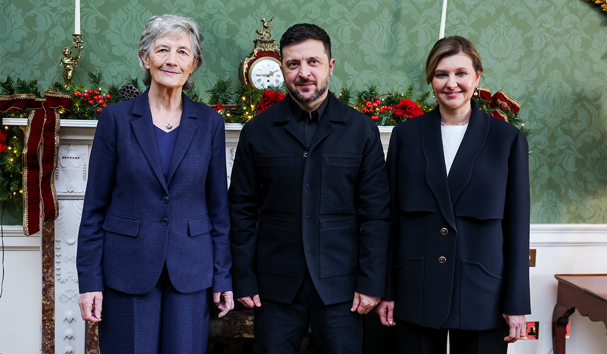The inspiring love story of Ukrainian President Zelensky and his wife Olena