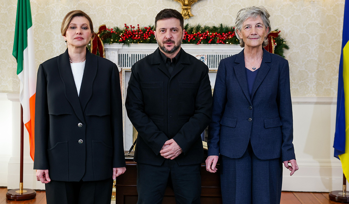 The inspiring love story of Ukrainian President Zelensky and his wife Olena