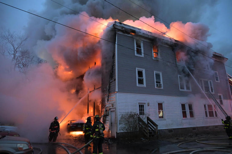 Fire involving multiple buildings in southern New Hampshire city ...