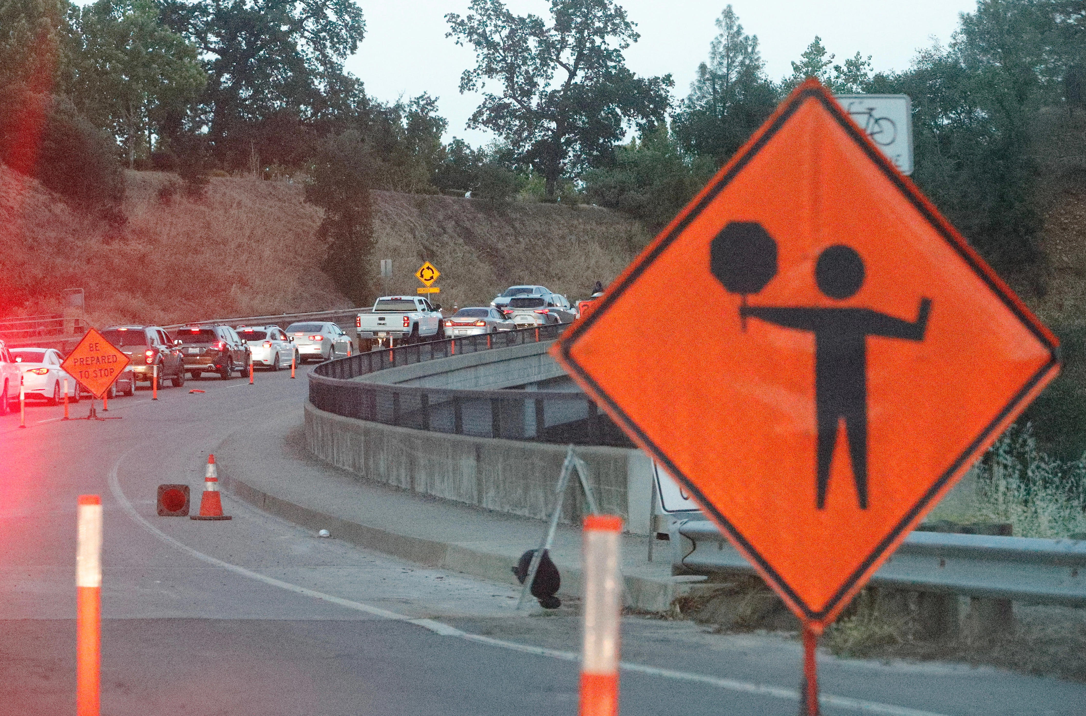 Drivers should watch for traffic delays on this Redding road