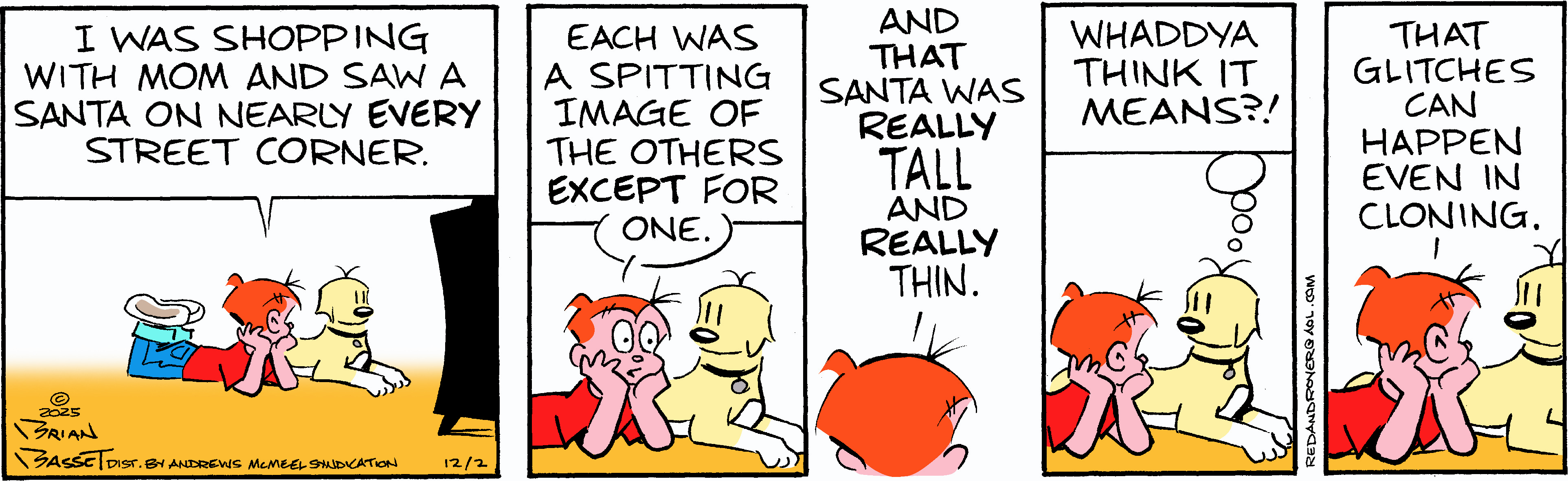 Red and Rover by Brian Basset