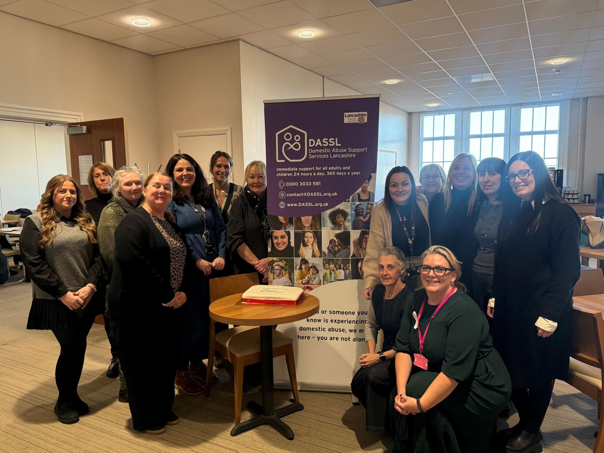 DASSL celebrates one year milestone of domestic abuse services in ...