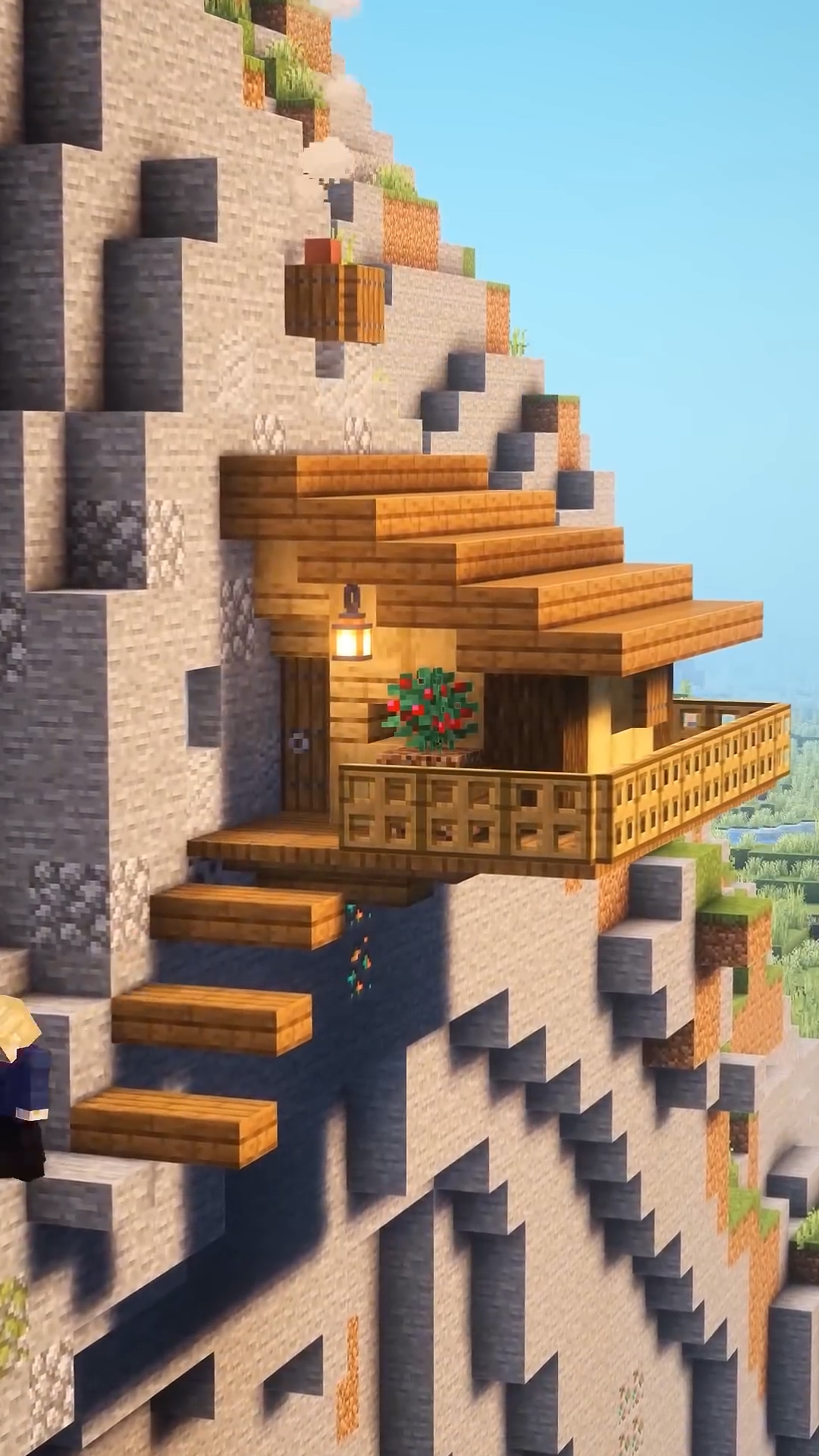 Minecraft Hillside Survival Base Tutorial