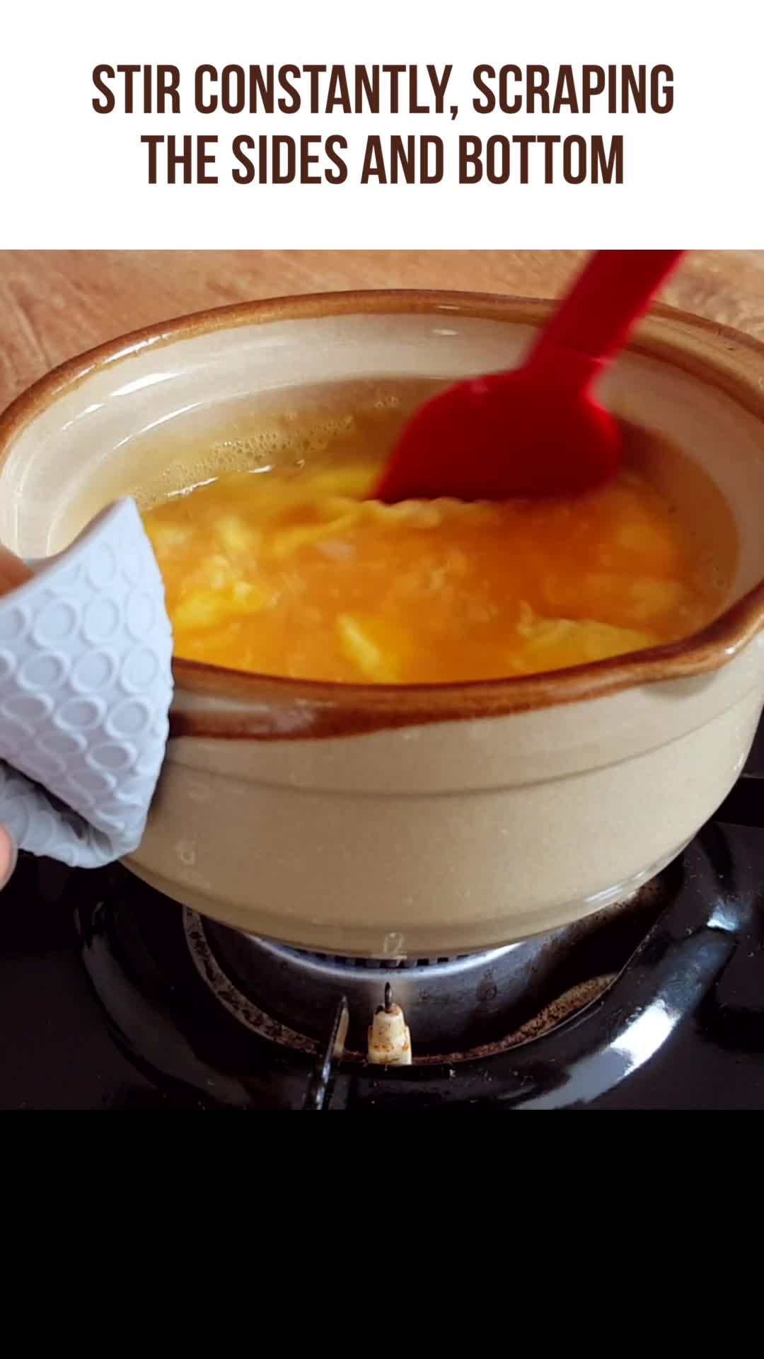Souffle-like fluffy steamed eggs (aka volcano eggs)