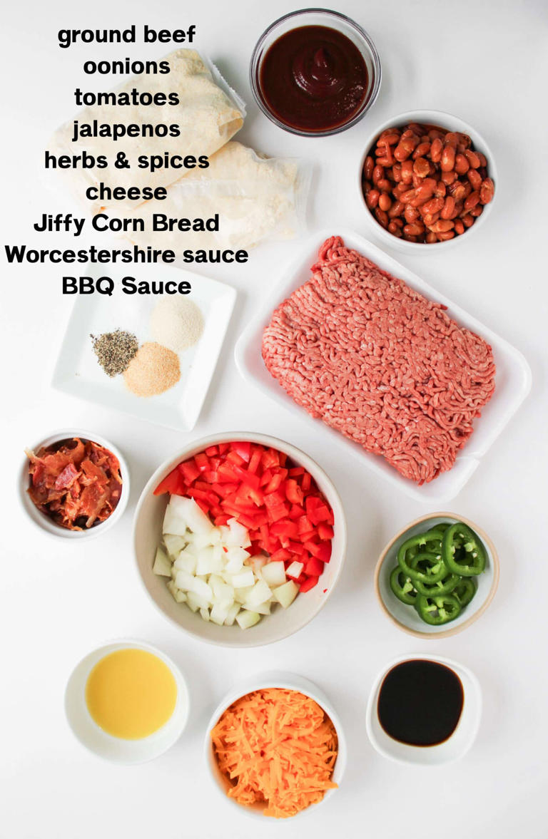 Cowboy Cornbread Casserole