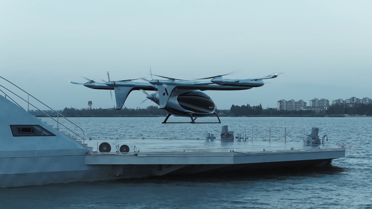 The Floating Future of Electric Sky-Taxis