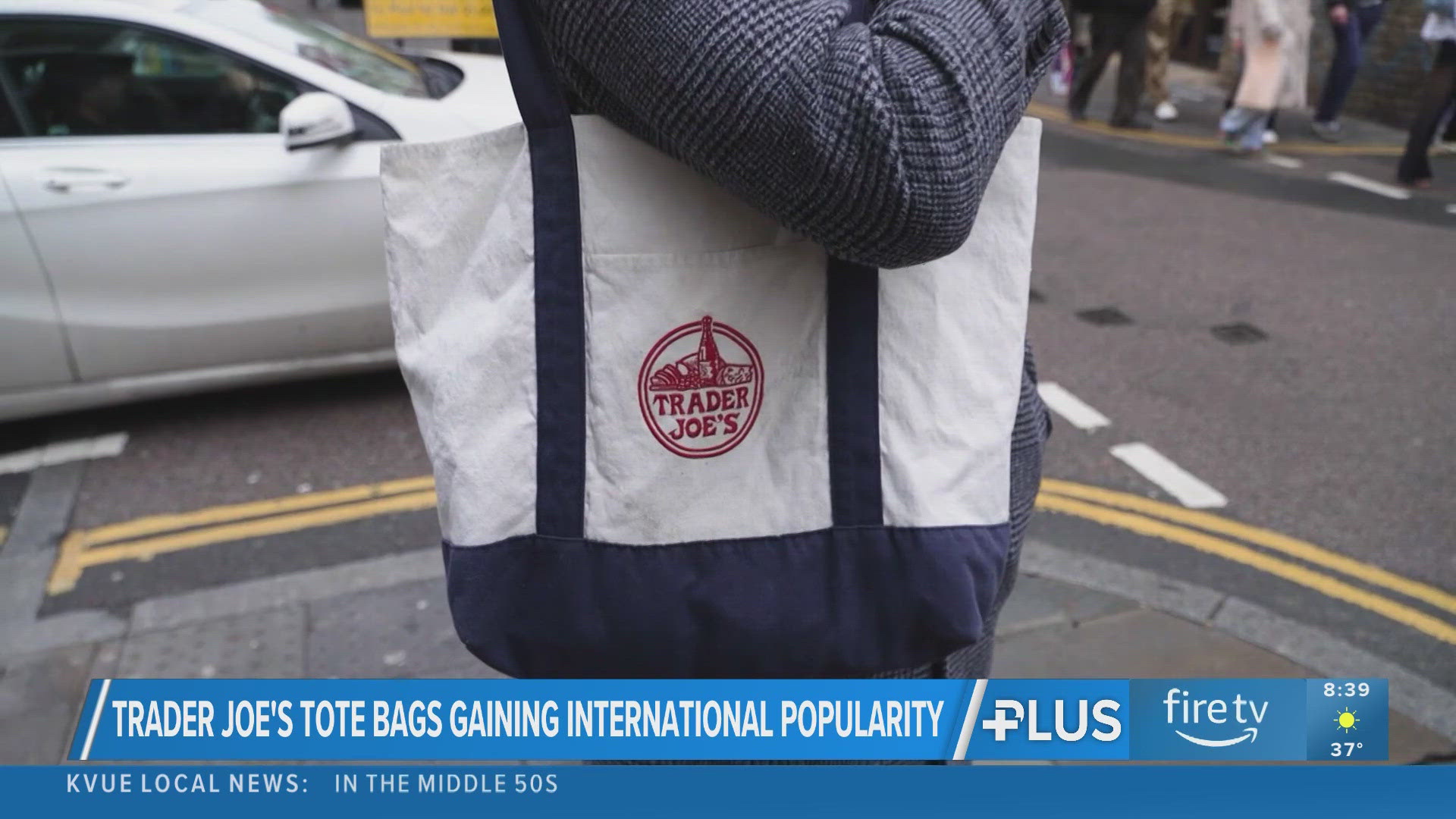 Trader Joe's tote bags become international trend