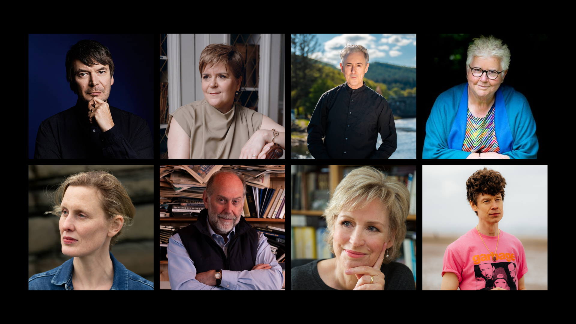 Ian Rankin, Val McDermid, Nicola Sturgeon and Alan Cumming among full ...