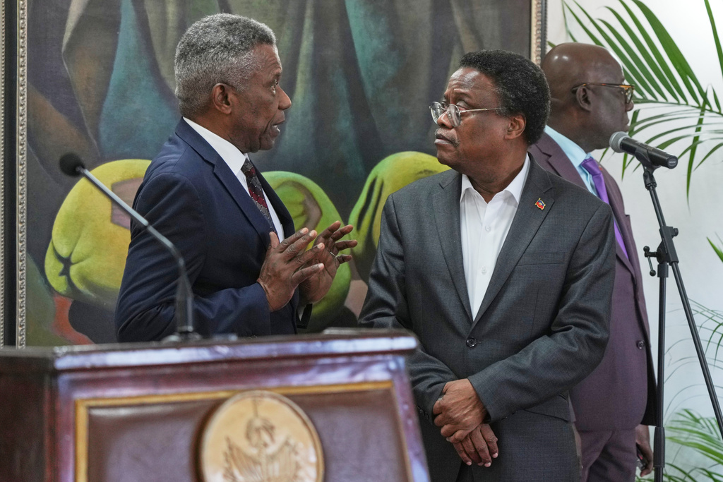 Haiti's transitional government adopts key law to hold a general ...