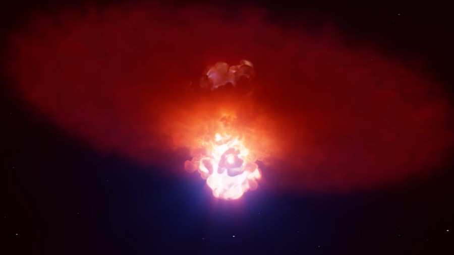 Supernova secret revealed as astronomers witness star’s final moments