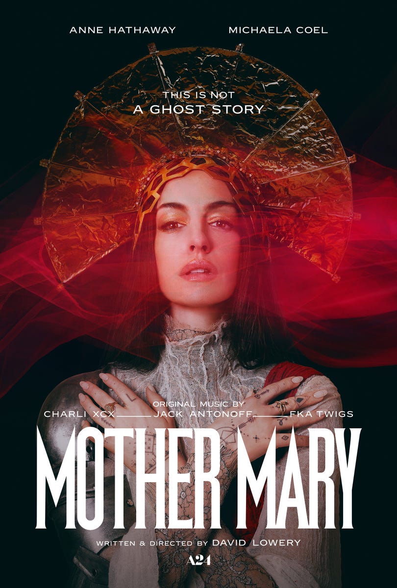 Anne Hathaway's pop star thriller 'Mother Mary' has an official release ...