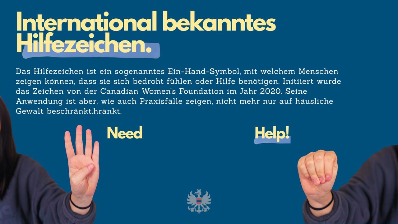 Meisje van 6 kan met SOS-handgebaar politie waarschuwen bij ontvoering ...