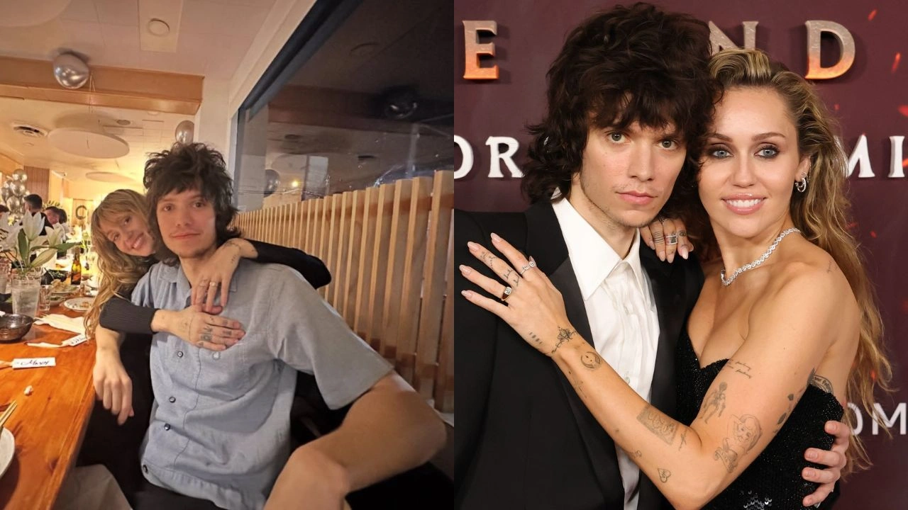 Did Miley Cyrus Get Engaged to Boyfriend Maxx Morando? Diamond Ring at ...