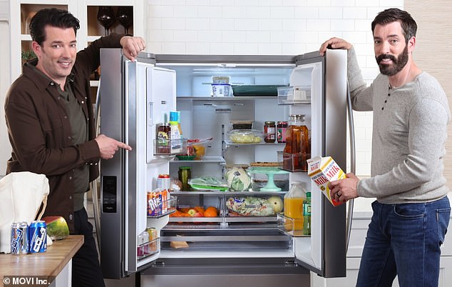 The Property Brothers open their refrigerator to reveal guilty pleasure