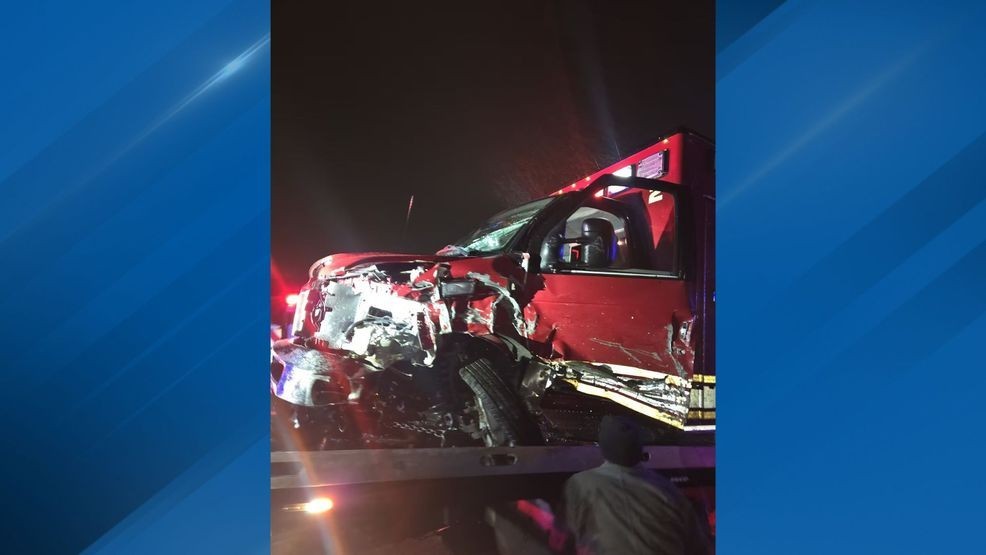 Ambulance crash in Newport sends four to hospital