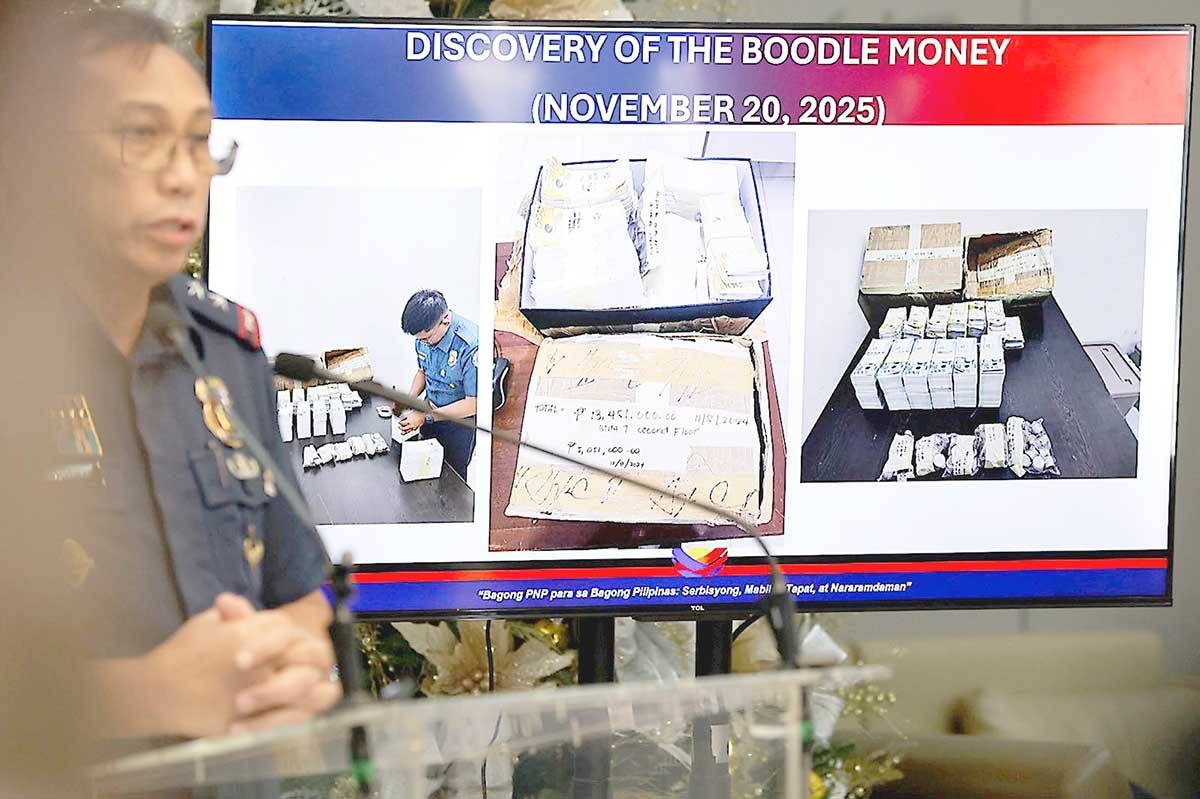 6 police officers in custody over missing P13.4M