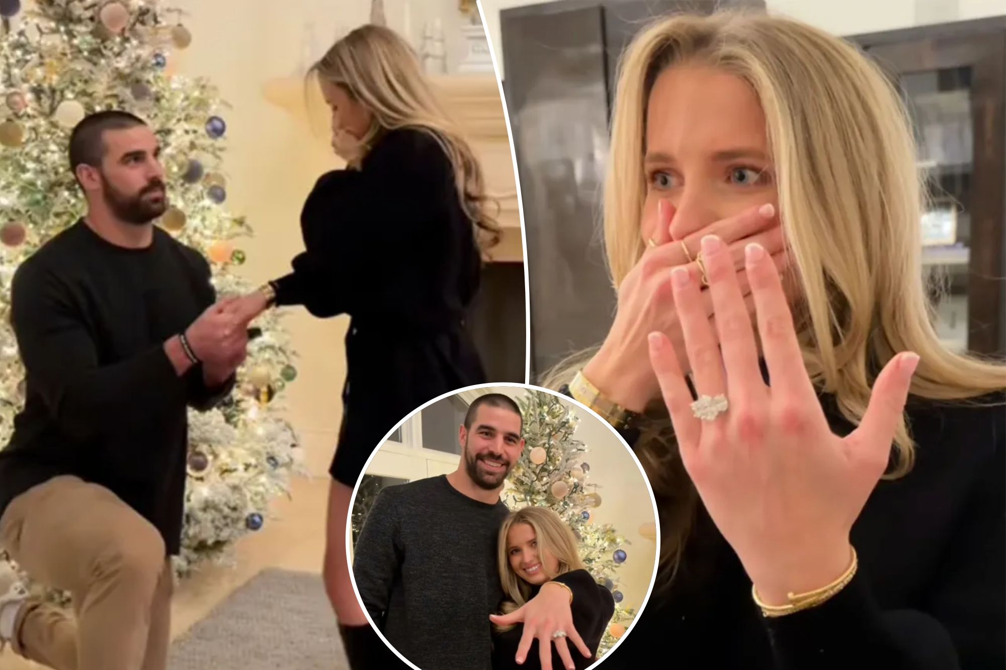 Ravens’ Mark Andrews gets engaged to longtime girlfriend in holiday scene
