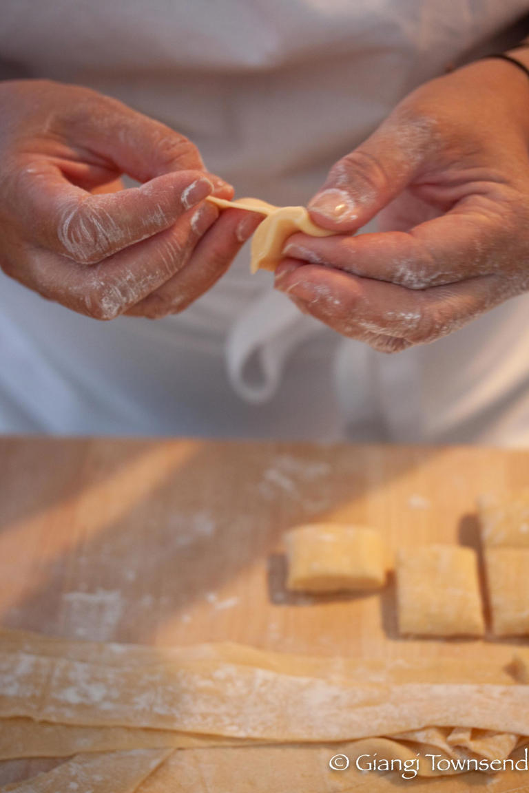 Tomato, Kale, Chard, Spinach With Pappardelle Pasta - Mid Week Fun!