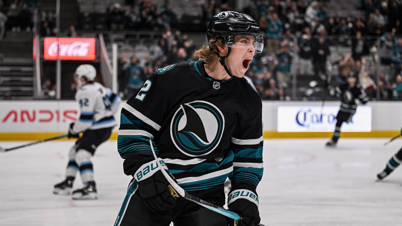 Sharks center Will Smith reminds NHL world, critics he's also ahead of ...