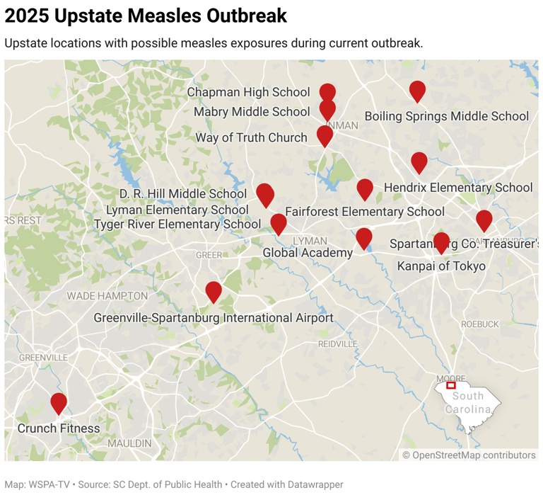 9 new measles cases reported in Upstate outbreak, 144 total