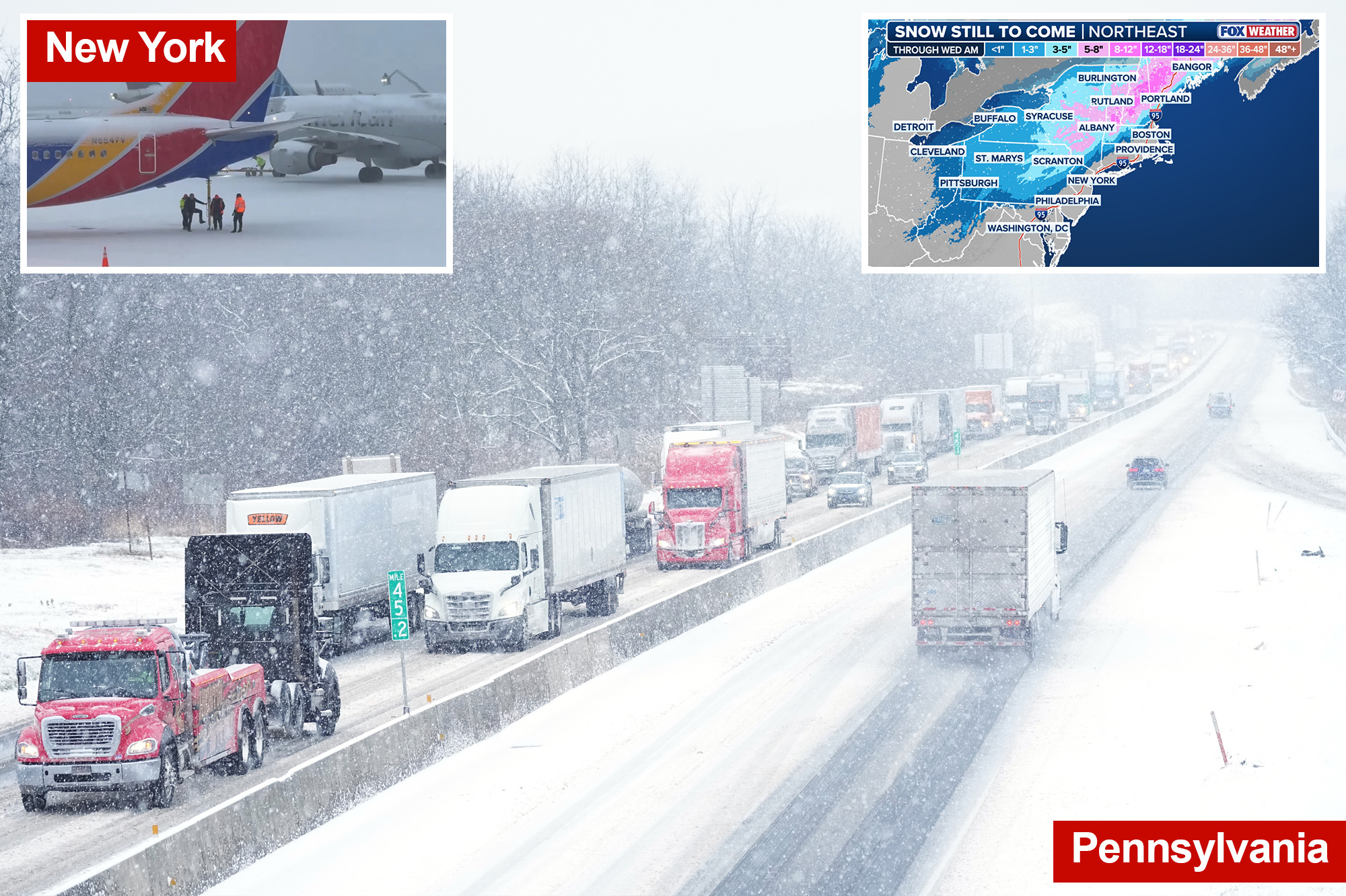 NYC area faces likely bomb cyclone as snow and rain turn evening ...