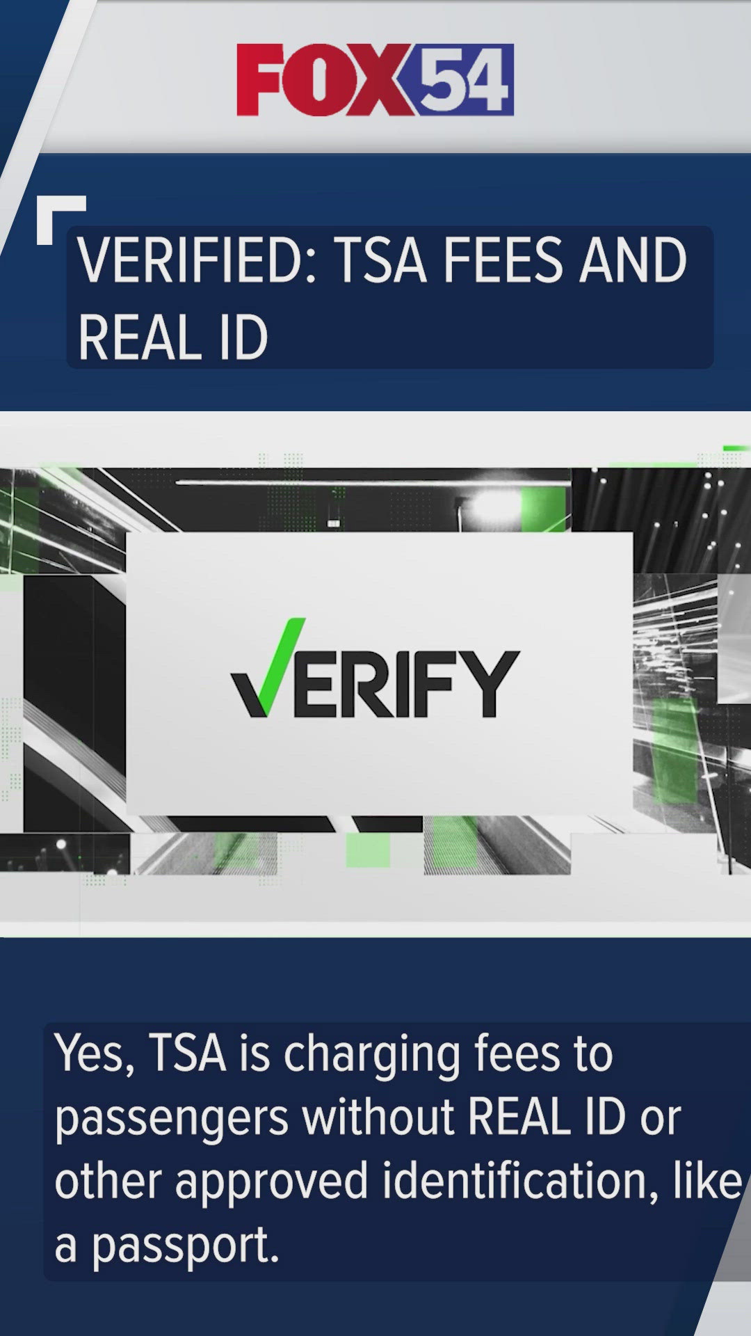 VERIFY: Yes, TSA is charging people without REAL ID or equivalent
