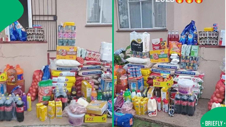 A woman’s stokvel grocery haul demonstrated how disciplined year-round ...