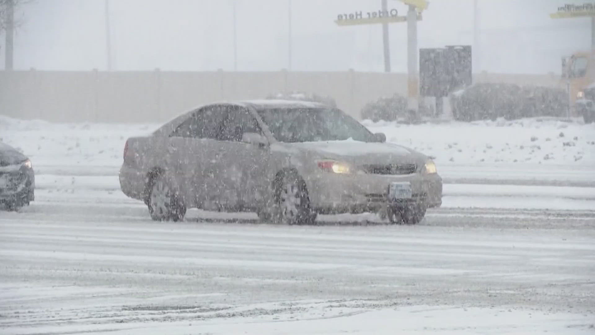 Winter weather strikes the U.S.