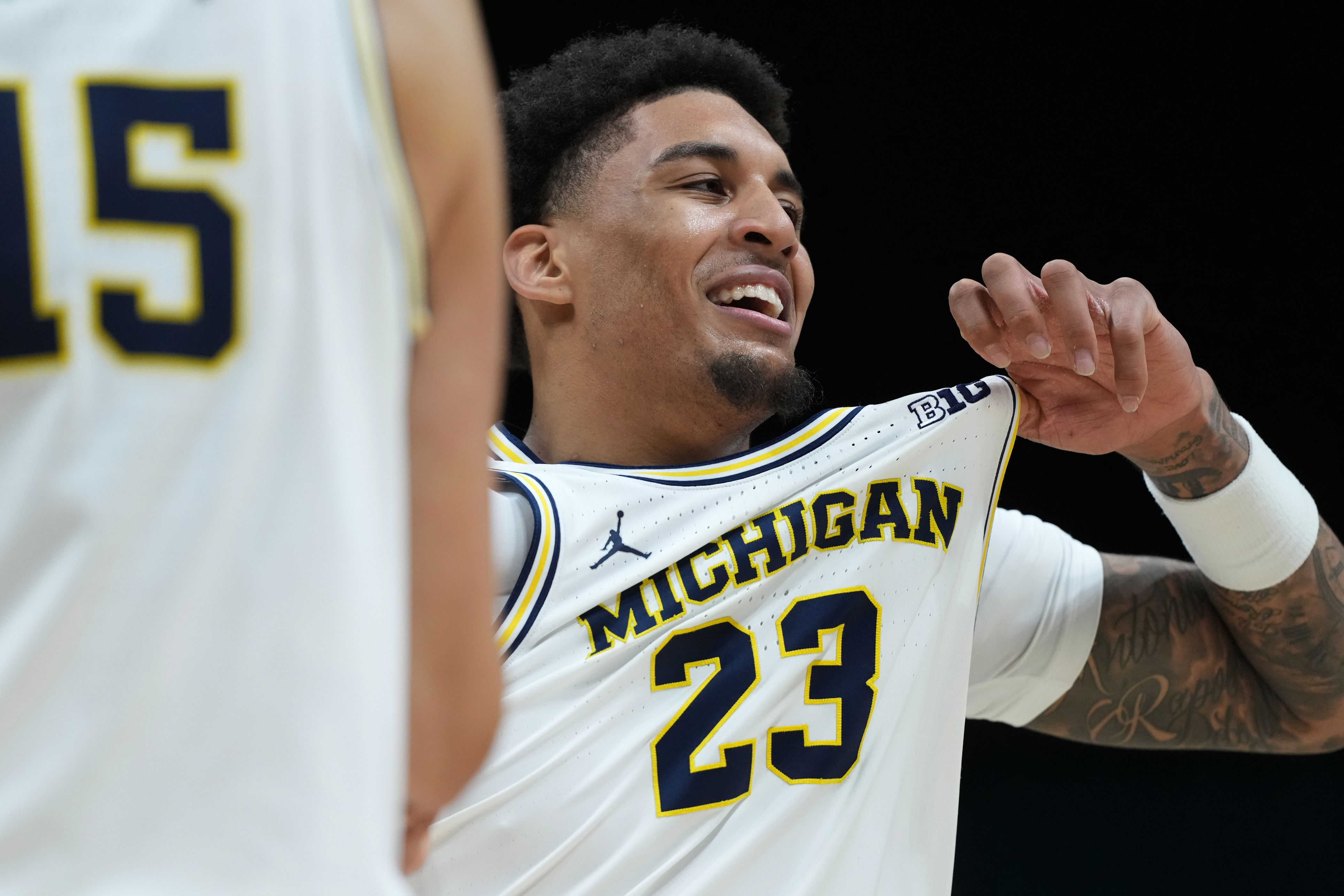 Michigan's Yaxel Lendeborg is the AP men's college basketball player of ...