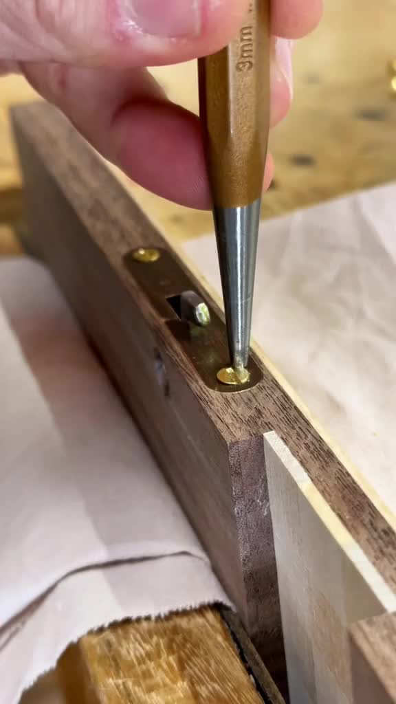 Crafting a Secure Wooden Box with a Hidden Lock