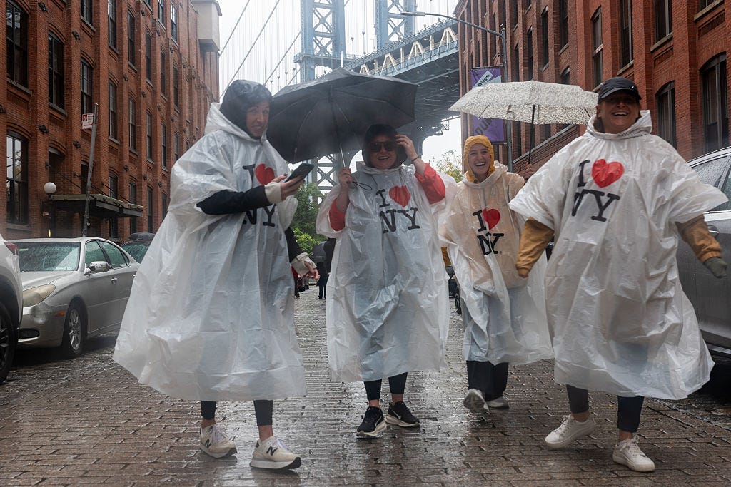 NYC faces soggy Tuesday as heavy snow pushes Northeast